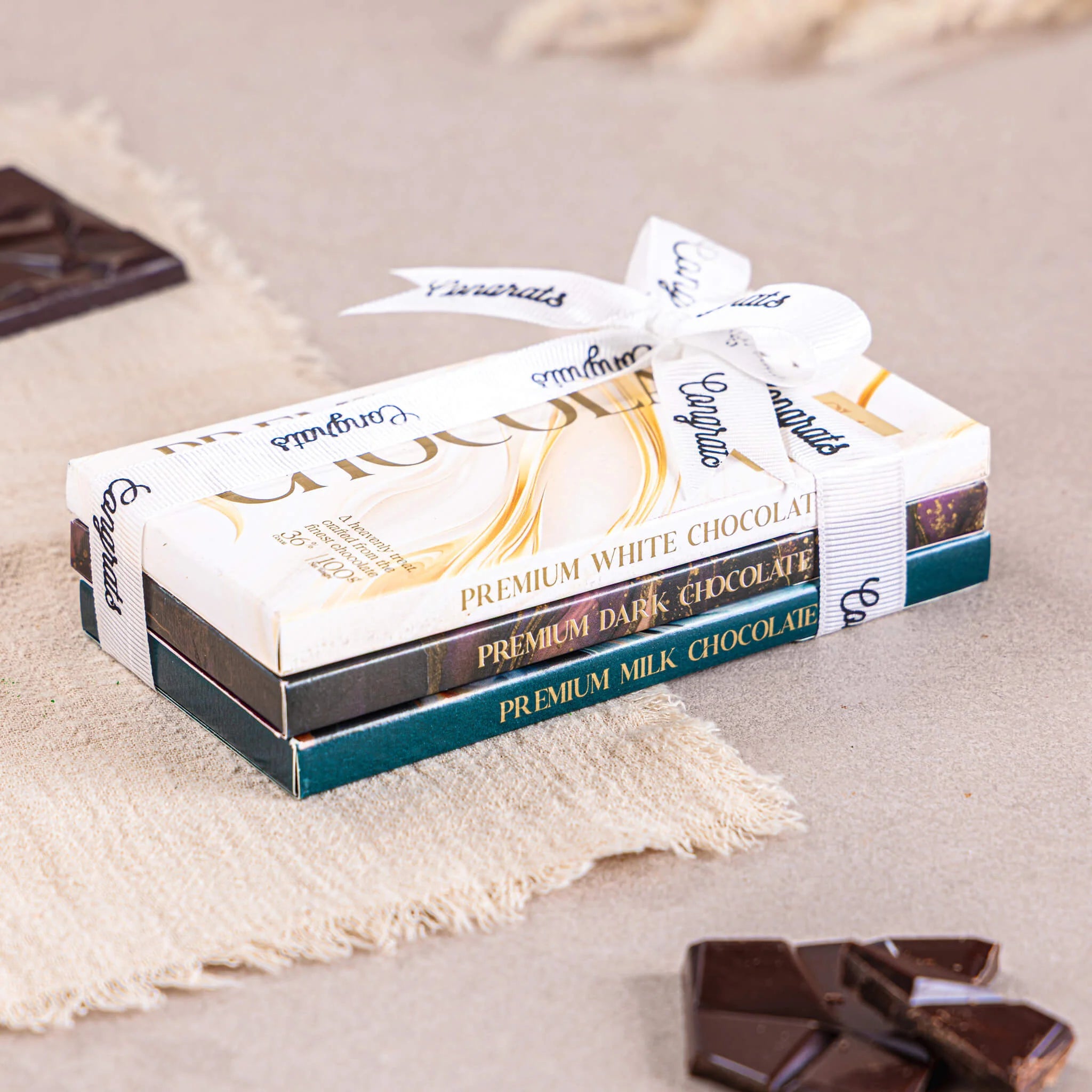 Chocolate Trio Set | White, Dark & Milk Chocolate Bars by Olmec – Olmec ...